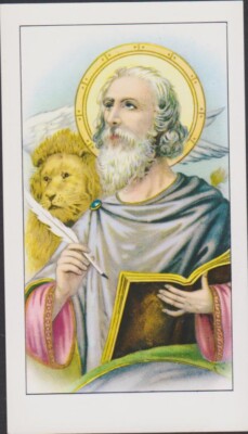 BELLE IMAGE RELIGIEUSE HOLY CARD SANTINI SAINT JOSEPH - TETE DU LION | eBay