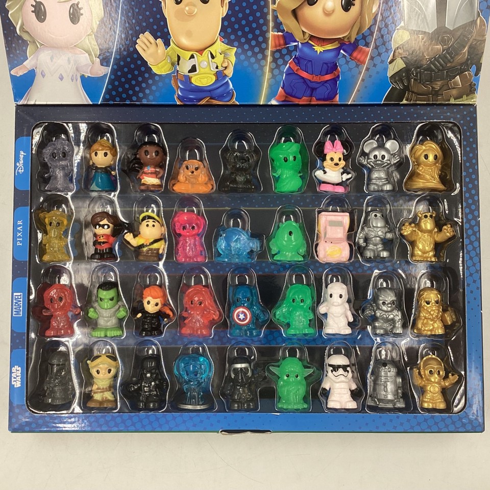 Disney & Woolworths Ooshies Collector Case (Complete Set of 36) (T3) NS ...