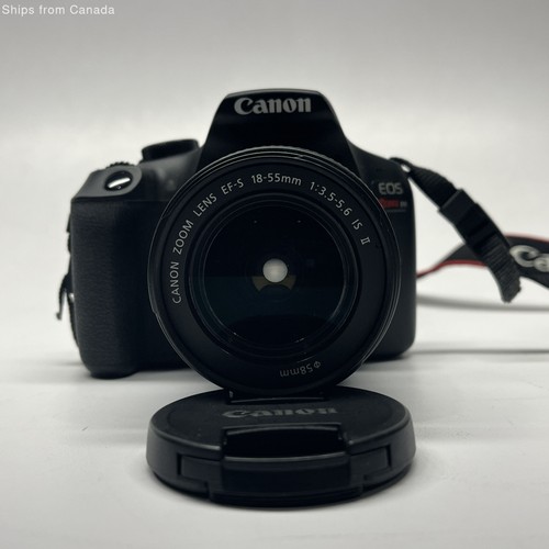 Canon EOS Rebel T6 Black Digital SLR Camera | eBay