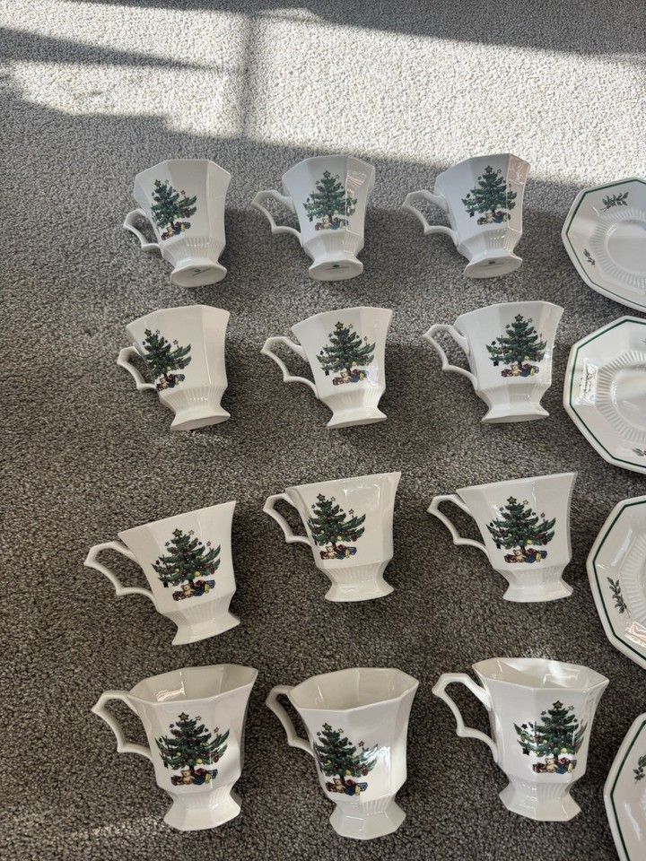 Nikko Christmastime Set Of 23 Pieces Dish Set | eBay