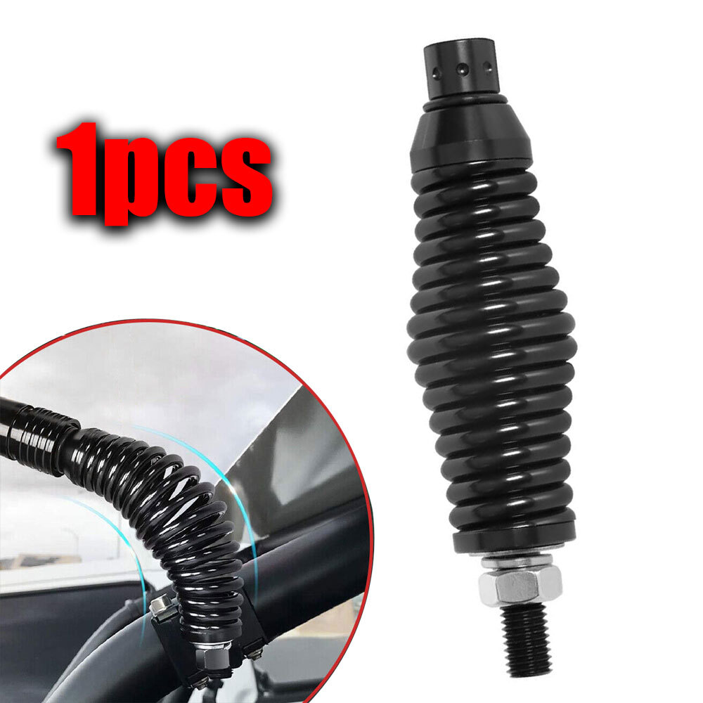 1X LED Spiral Whip Light Spring Base Mount Quick Release For Polaris ...