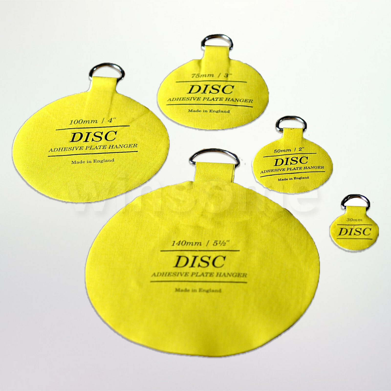 Disc Plate Hangers Wall Hanging Self Adhesive Invisible Picture Hooks 5 ...