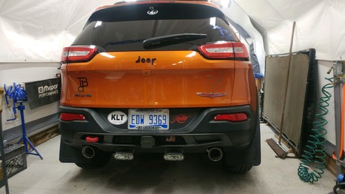 OBX Racing Sports CATBACK Exhaust System for 14 to 21 Jeep Cherokee 2.4 ...
