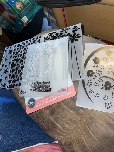 Lot Of 5 Embossing Folders Please See Photos | eBay