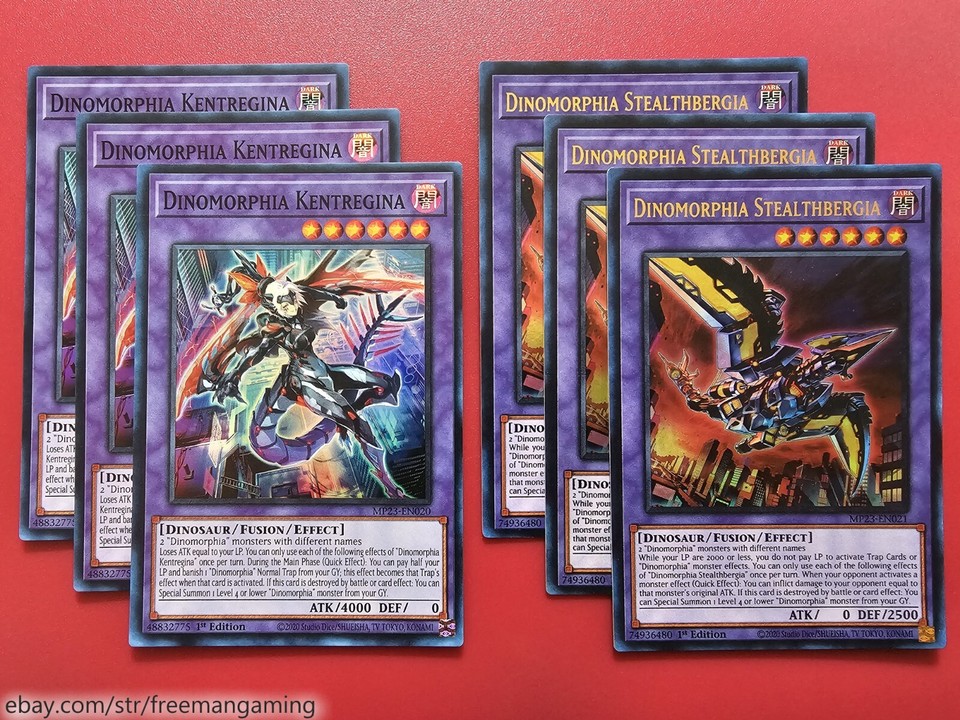 Yugioh Dinomorphia Deck 49 Card Rexterm Therizia Intact Budget ...