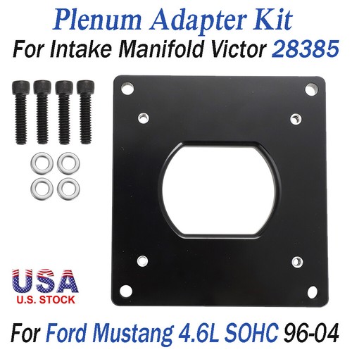 FOR INTAKE MANIFOLD VICTOR 28385 PLENUM ADAPTER FOR FORD MUSTANG 96-04 ...