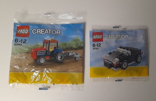 Lego Creator 2 Sets Brand New Sealed 30284 30183 Tractor Trailer & Car ...