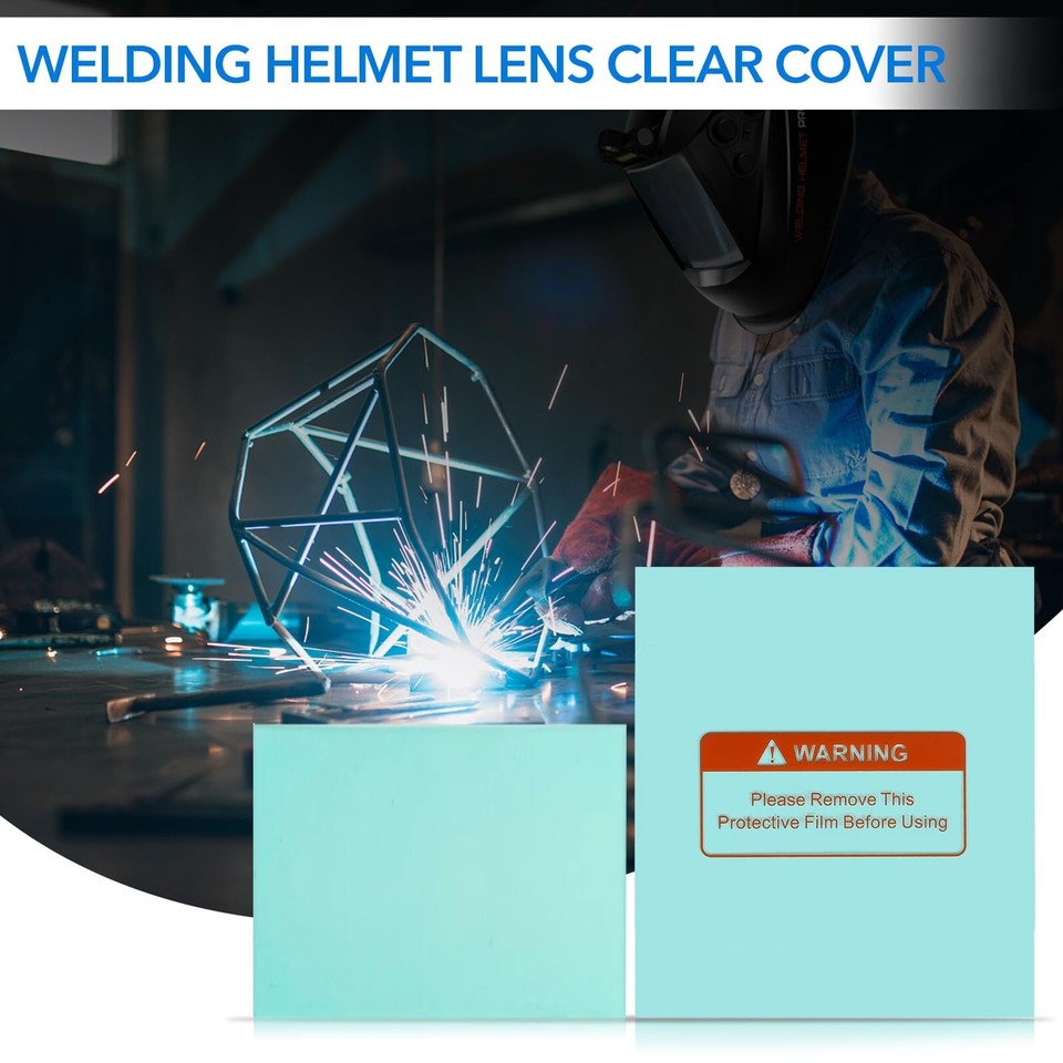 TRQWH Welding Helmet Lens 10 PCS 6 Outer 4 Inner Replaceable Protective ...