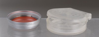 Berning Robot original red filter, 38mm screw, for bayonet Robot lenses ...