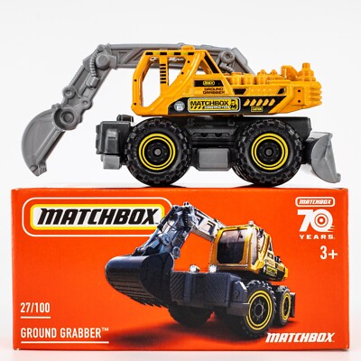2023 Matchbox Power Grabs #27 Ground Grabber™ AMBER YELLOW ...
