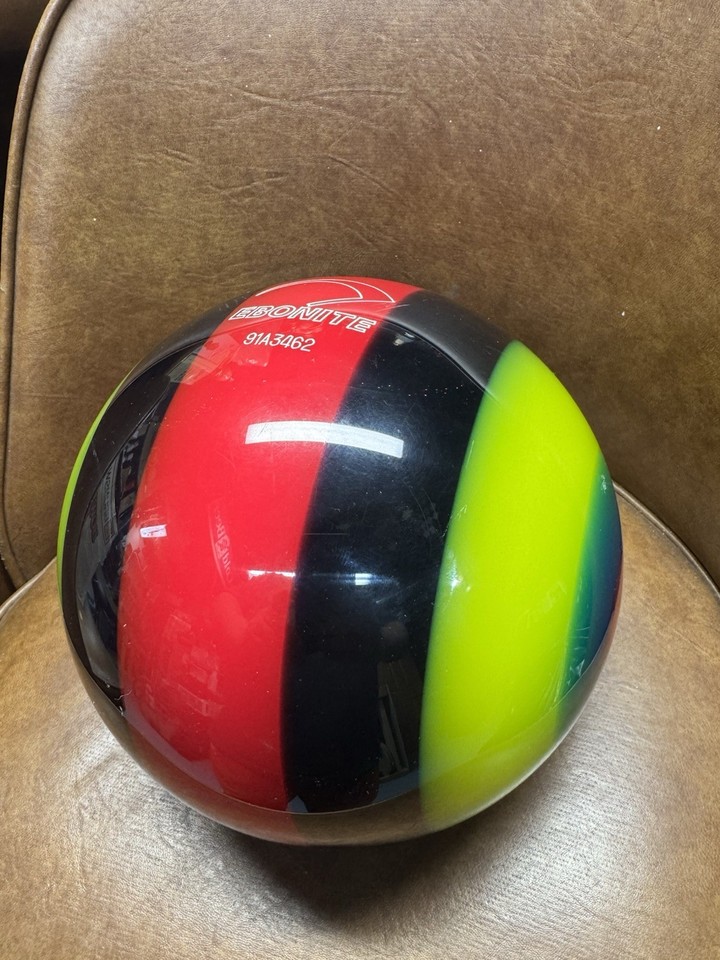 Ebonite Zebra 15 lb Bowling Ball Brand New Never Drilled No Box | eBay