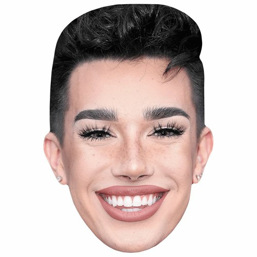 James Charles (Smile) Celebrity Mask, Flat Card Face | eBay