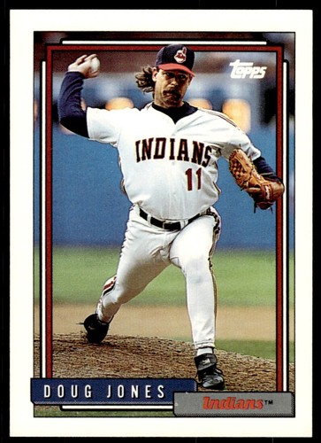 1992 Topps Doug Jones Baseball Card Cleveland Indians #461 | eBay