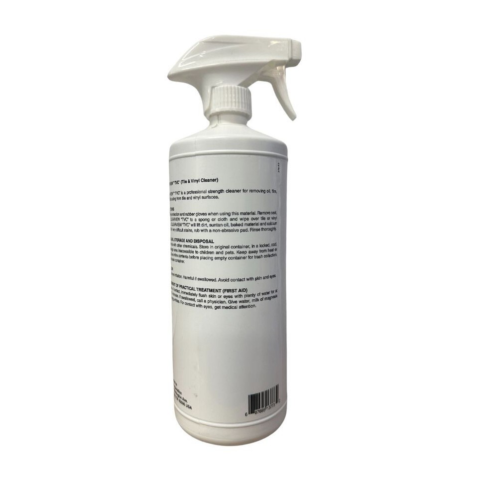 Clearview TVC Tile & Vinyl Cleaner 32 Oz OREQ | CVLTVCQT12 (4 Pack) | eBay