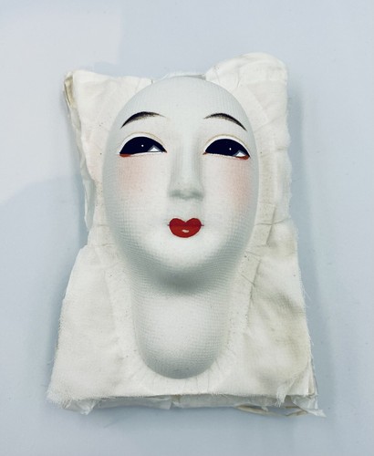 Miniature Japanese Paper Mache Mask ~ 10.5 cm Tall | eBay