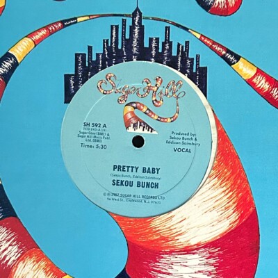SEKOU BUNCH "Pretty Baby" 1982 12" Soul Funk Boogie, Sugar Hill Rec, SH ...