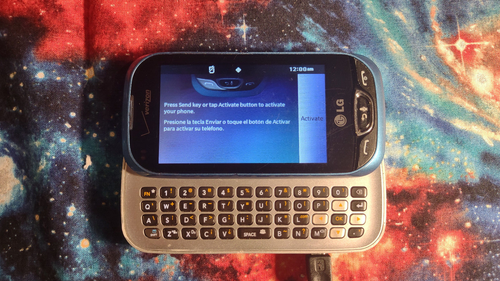 LG Extravert 2 VN280 Cell Phone Slide Keyboard Verizon Free Shipping | eBay