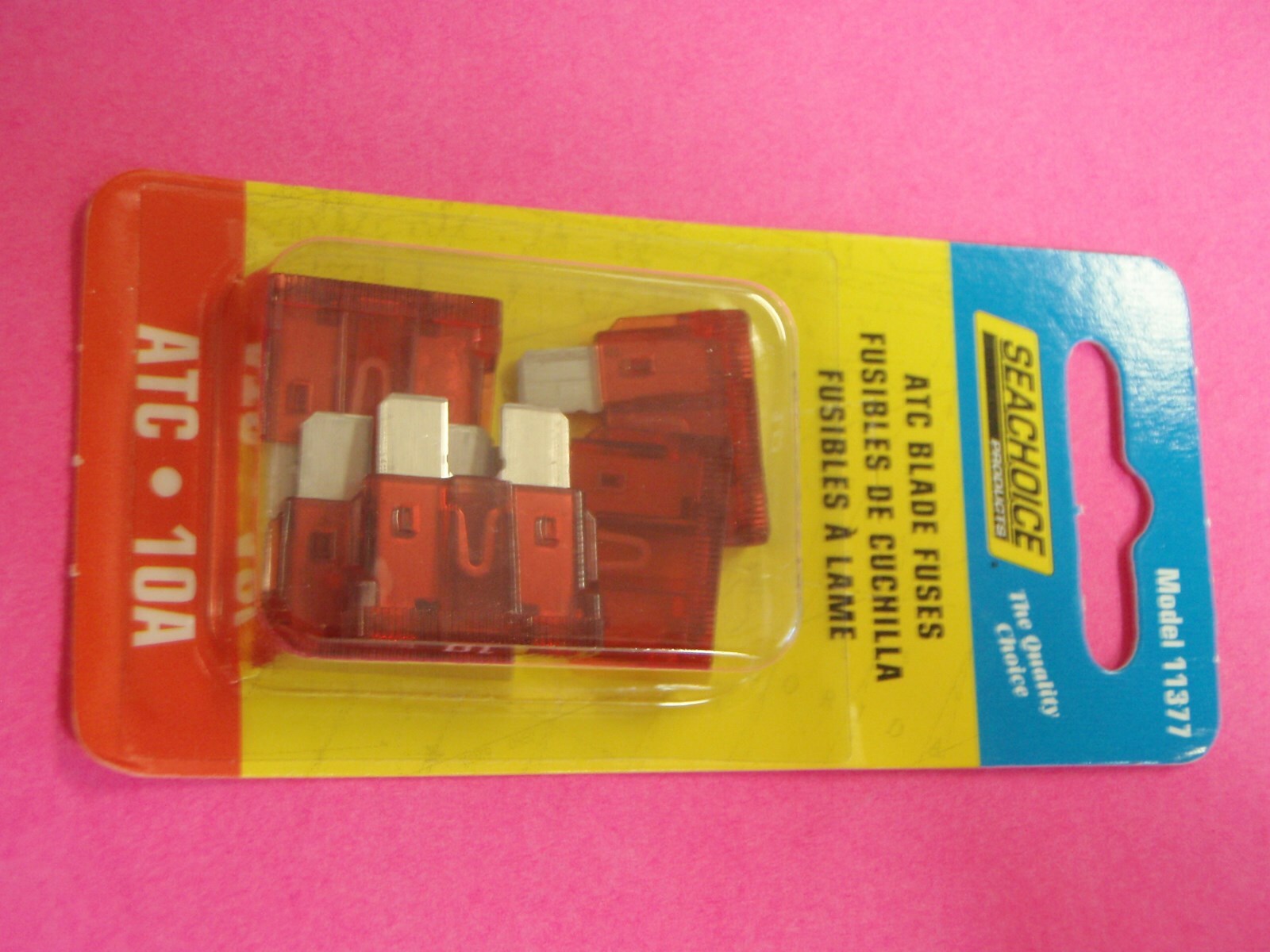 FUSE FUSES MARINE GRADE BOAT ATO ATC 10 AMP 5 PAC 50-11377 BUSS ...