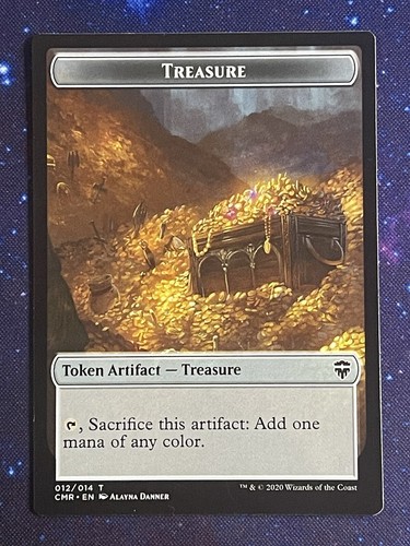 MTG, Treasure Token, Commander Legends 012/014 Token Regular | eBay