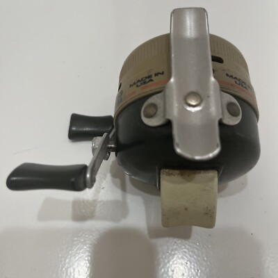 VINTAGE ZEBCO 202 PUSH BUTTON FISHING REEL MADE IN USA “AS IS” | eBay