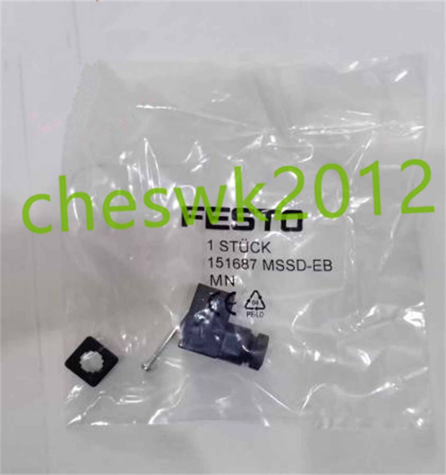 1 PCS New FESTO solenoid valve 3-pin plug socket MSSD-EB 151687 | eBay