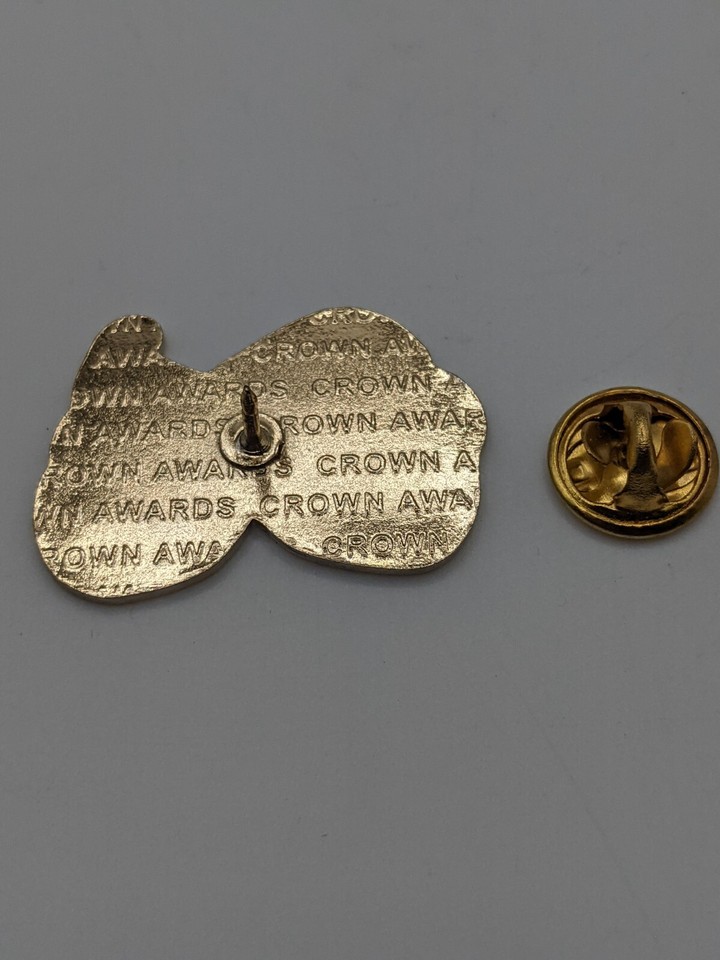 Thespian Award Lapel Pin/ Tie Tack Theater Comedy Drama Masks VTG Crown ...