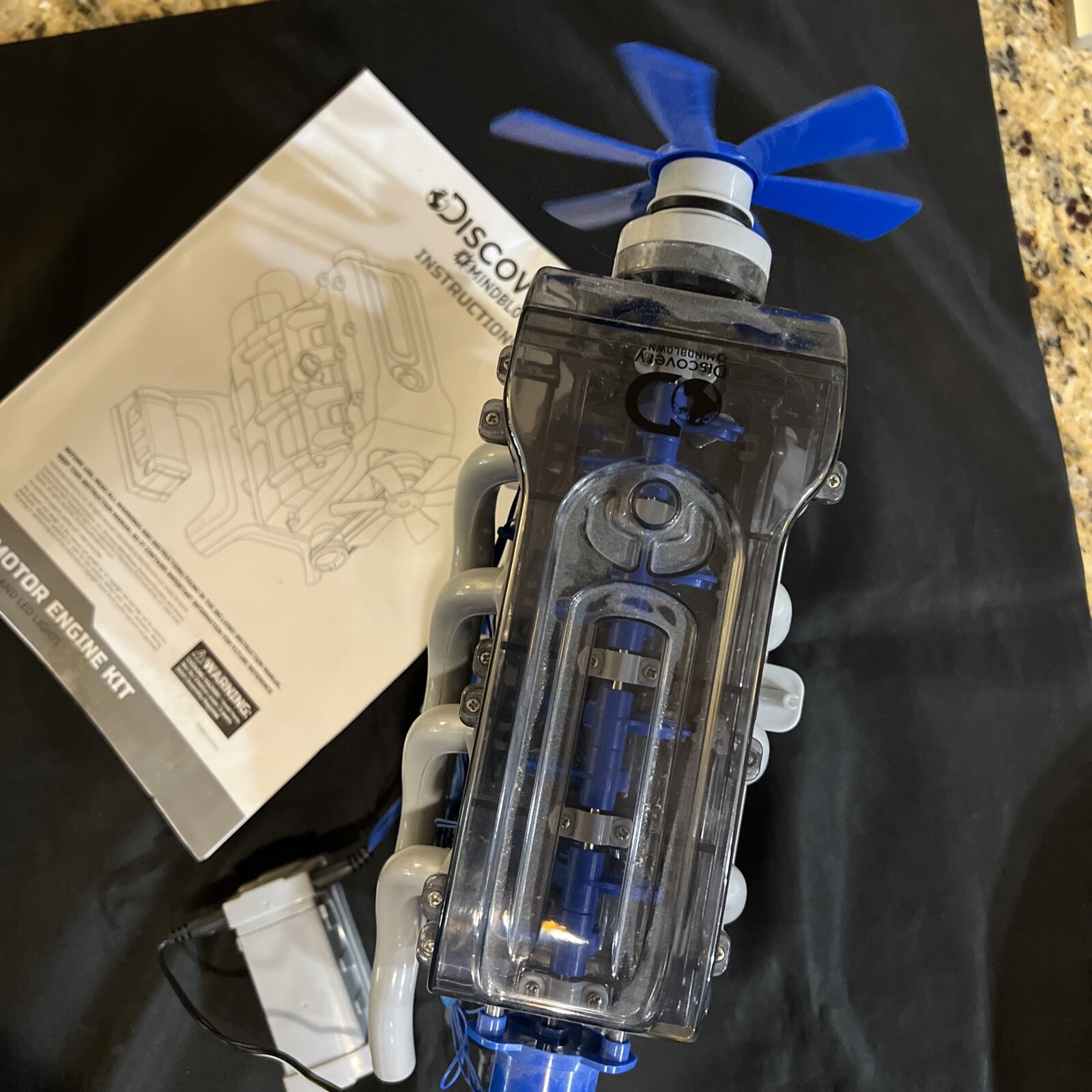 Discovery Mind Blown 4-cylinder Car Motor/Engine See-through Model See ...