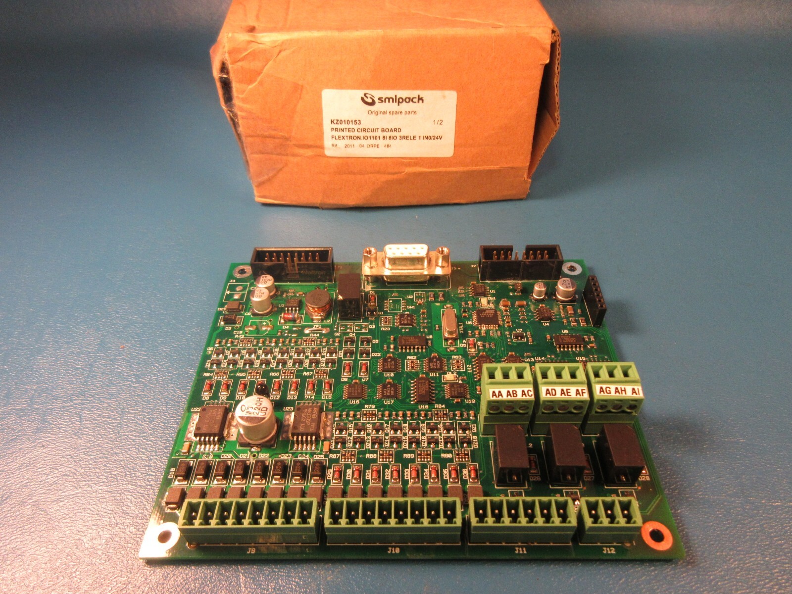 SMITEC KZ010153, Flextron I/O Printed Circuit Board, 1101 81 81O 3 ...
