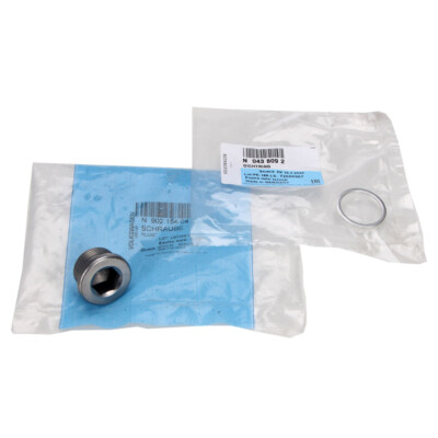 ORIGINAL VW Ölablassschraube Verschlussschraube N90215404 + Dichtring ...