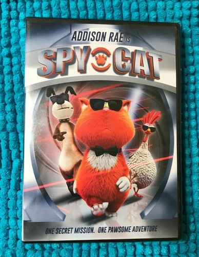 NEW~ADDISON RAE IS "SPY CAT"~ DVD, 2018~ONE SECRETMISSION. ONE PAWSOME ...