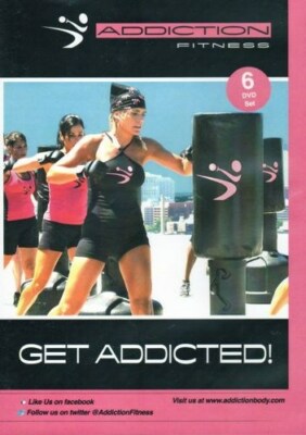 ADDICTION FITNESS HEAVY BAG BOXING WORKOUT 6 DVD SET - GET ADDICTED ...