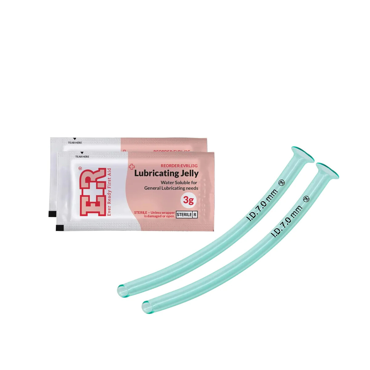 Ever Ready First Aid Nasopharyngeal Airway 28FR with Packet of ...