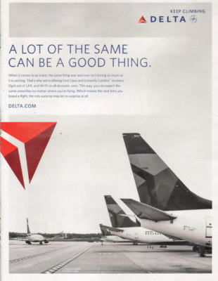 1990s print AD DELTA Airlines Keep Climbing! Airliners at LAX 063018 | eBay