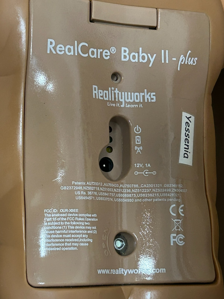 Realityworks REAL CARE BABY II Plus ~Female Doll - Unit 103 | eBay