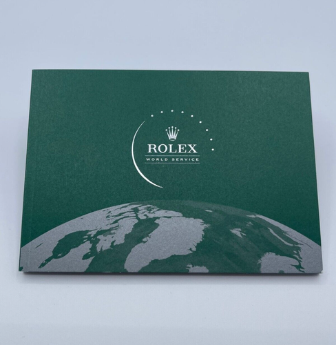 Rolex Booklet 'World Service' Watch Booklet Year 2021 Italian | eBay