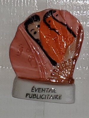 fève unité série Eventail publicitaire 2 | eBay