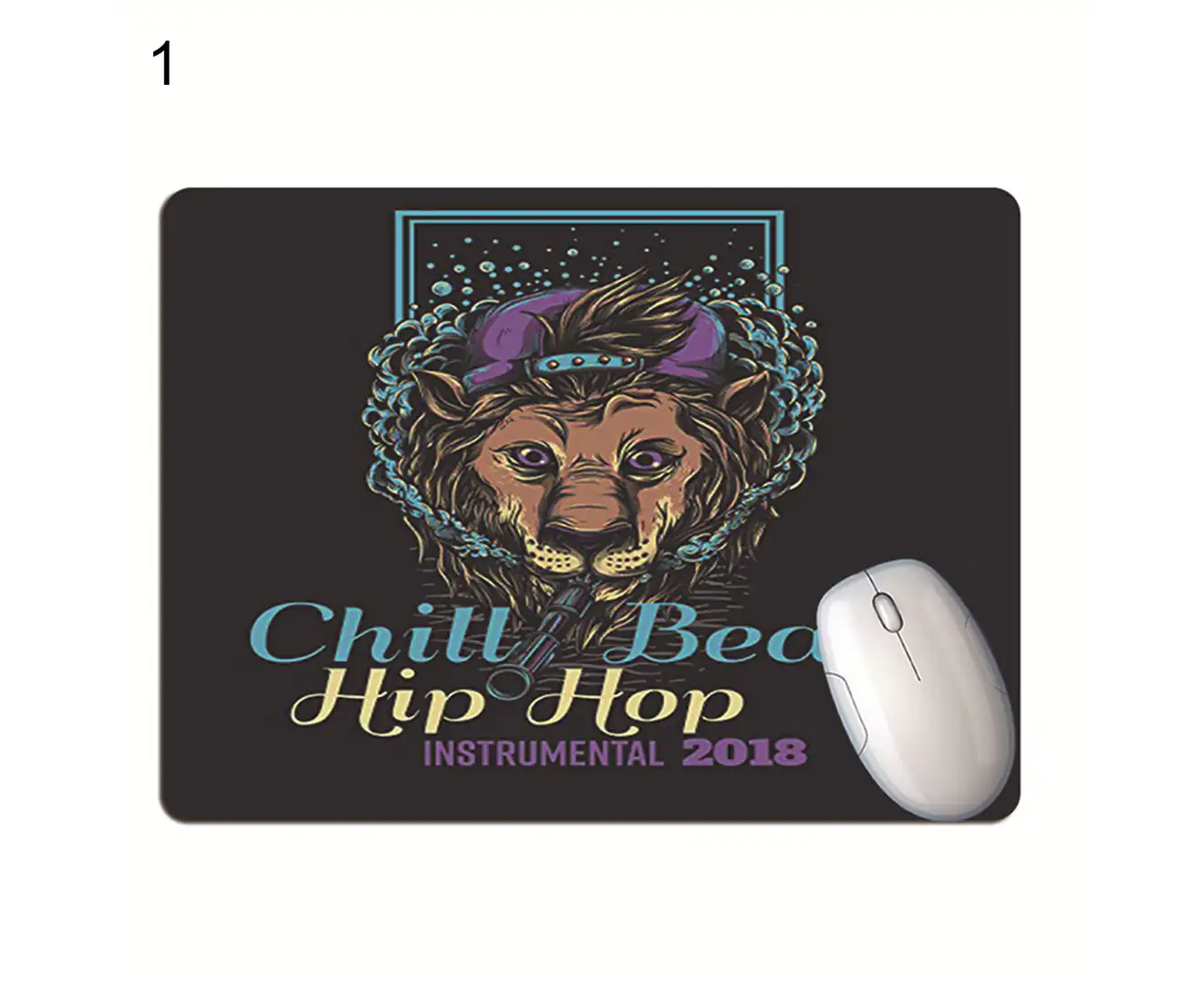 Bluebird Mouse Pad Ultra-Thin Anti-Slip Rubber Animal Avatar Desk ...