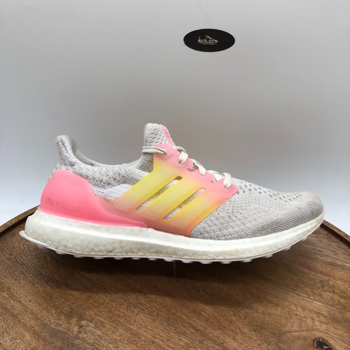 Adidas Ultraboost 5.0 DNA Shoes Size 7Y Womens 8 White/Pink Shoes ...