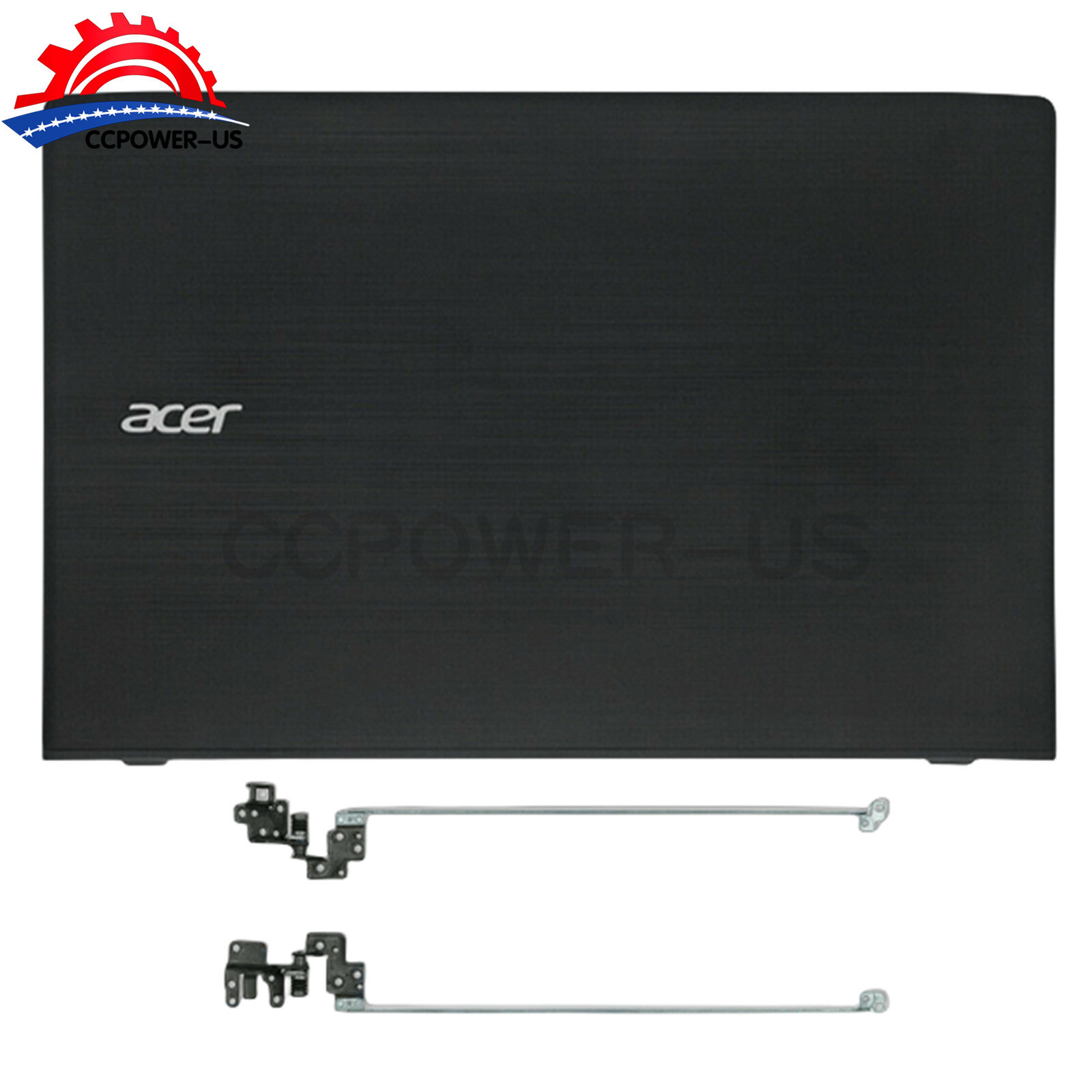 New LCD Back Cover+Screen Hinges For Acer E5-523 E5-553 575 576 60 ...