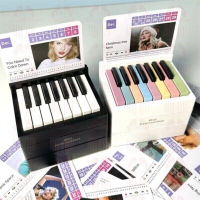 Taylor Swift Piano Calendar 2025 with Music Sheets Toy Piano Musical ...