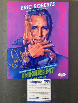 ERIC ROBERTS Signed Autographed 8X10 Photo Inherent Vice ACOA | eBay