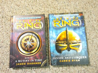 Lot Of 2 Infinity Ring Series Books 1 & 2 With Inserts History | eBay