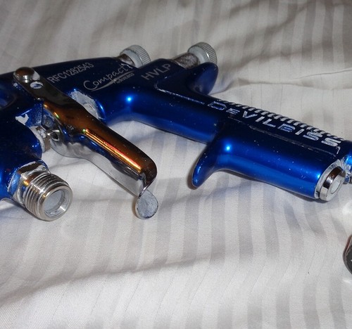 DeVilbiss Compact HVLP 1.8mm Spray Gun - BH11, P1-12 BAR, 9LH Pro | eBay