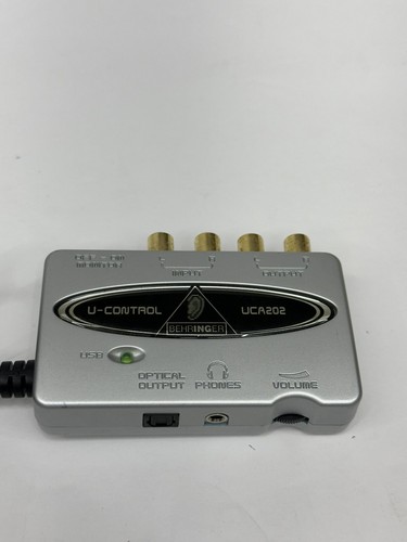 Pre-Owned Behringer U-Control UCA202 USB Audio Interface | eBay