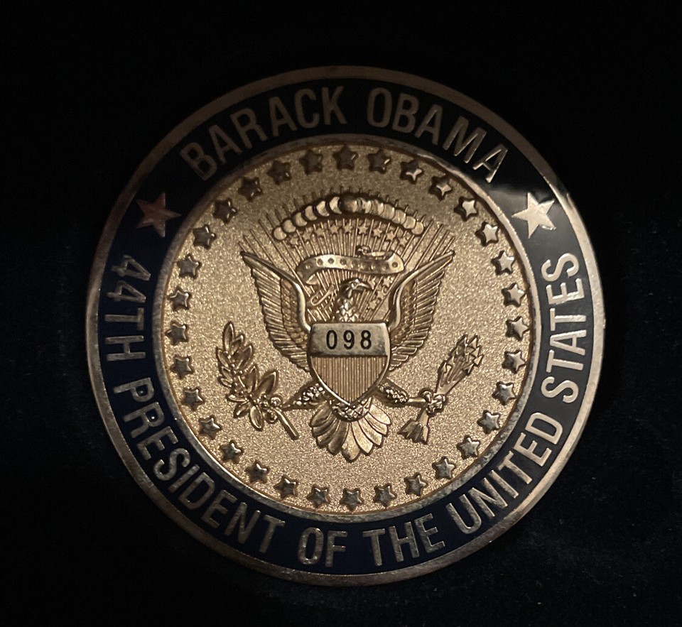 Barack Obama 56th Presidential Inauguration 1/20/2009 Challenge Coin ...