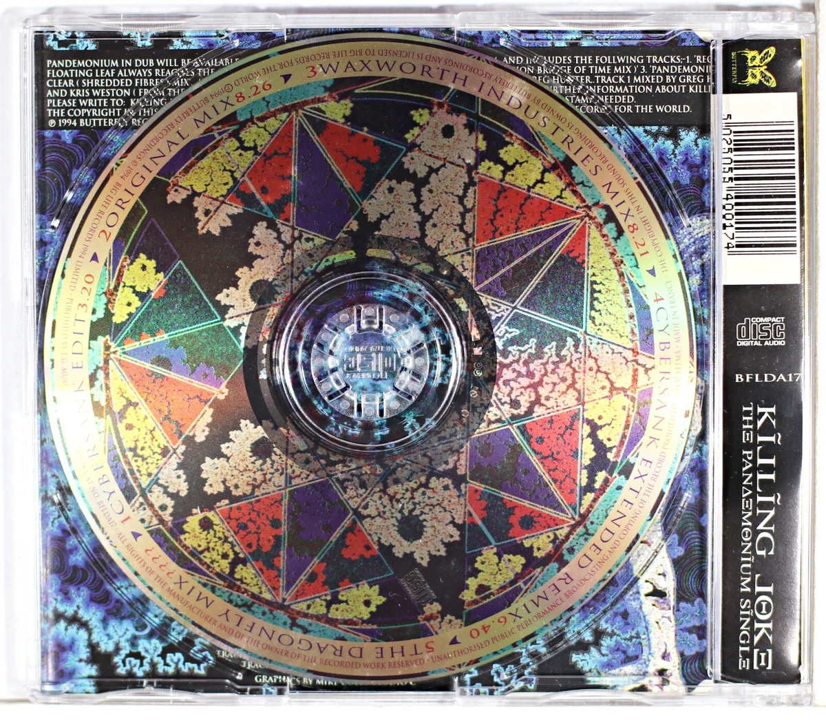 Killing Joke Pandemonium Single