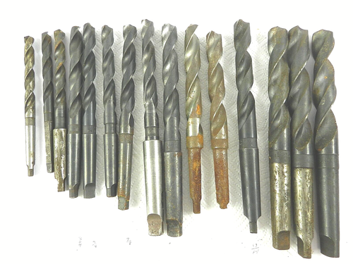 LOT (15) Taper Drill Bits Morse High Speed Precision Twist Drill PTD HS ...