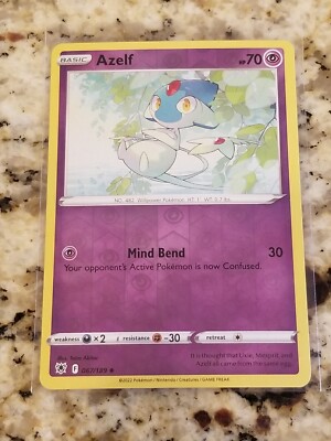 Pokemon card Astral Radiance Azelf 67/189 Reverse Holo NM/M TCG | eBay