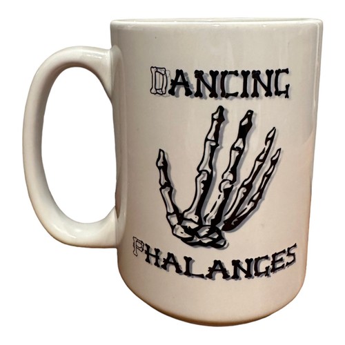 Dancing Phalanges Mug - White 15oz Mug - Coffee Mug - Ghosting - Spirit ...