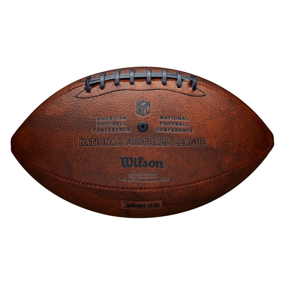 WILSON NFL 32 TEAM THROWBACK AMERICAN FOOTBALL OFFICIAL BALL WITHOUT ...